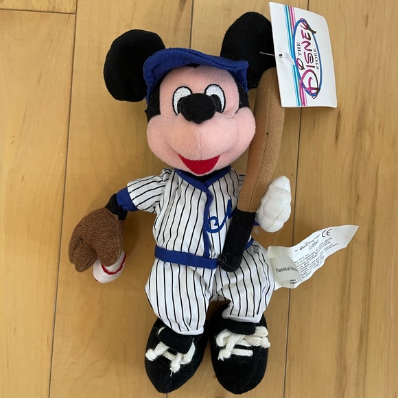 Disney | Toys | Disney Baseball Mickey Mouse Bean Bag | Poshmark